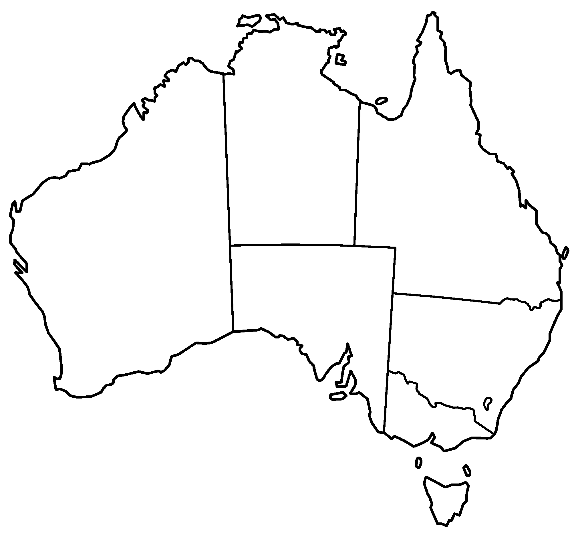 blank australia map - Australia Maps - Map Pictures blank australia map - Australia Maps - Map Pictures