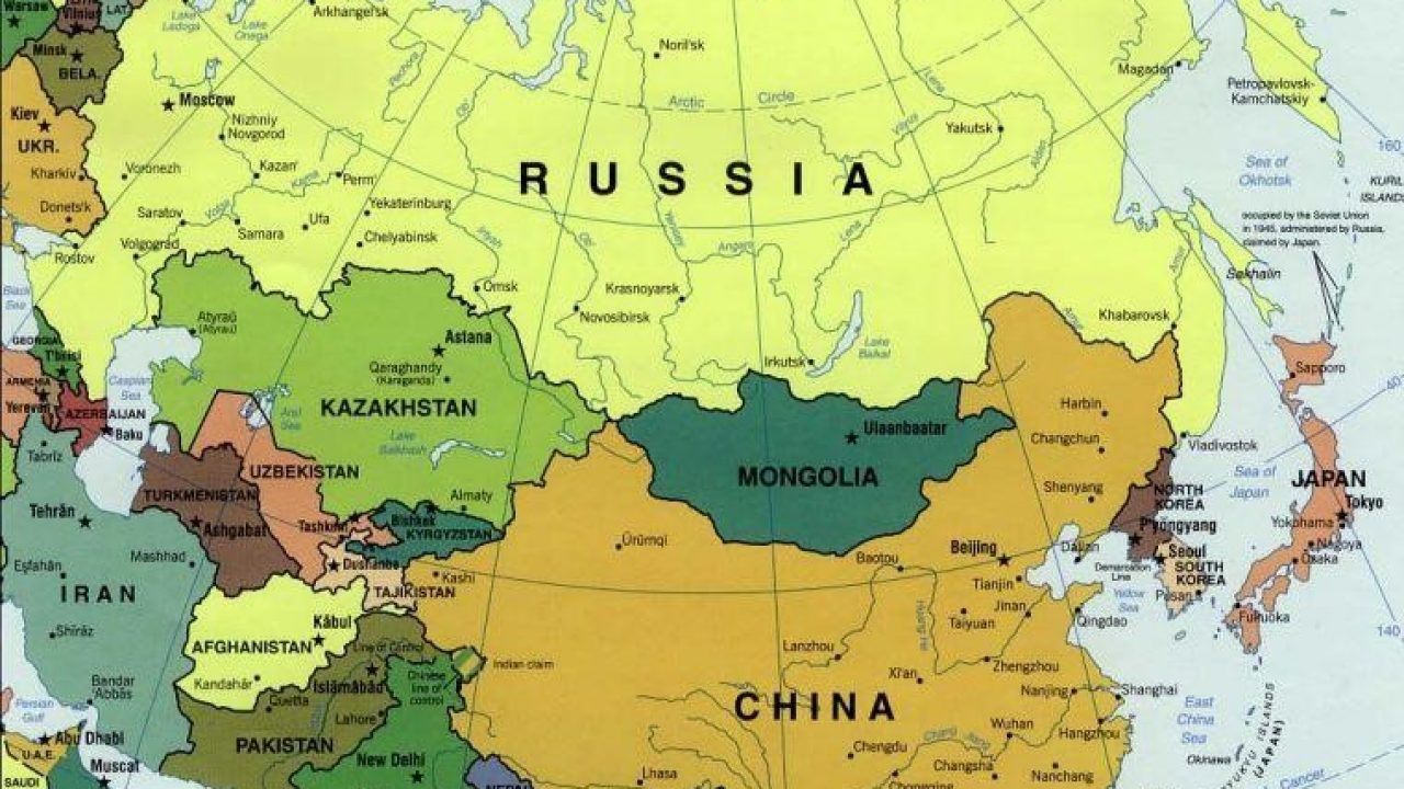 Current Map Of Russia And Europe